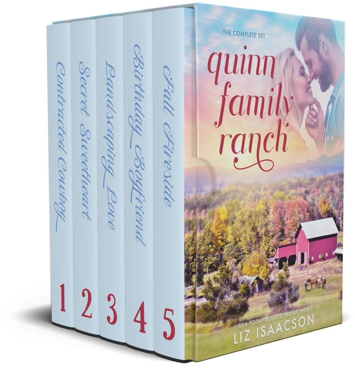 Quinn Family Ranch Boxed Set (Quinn Valley Ranch) by Liz Isaacson ...