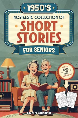 1950s Nostalgic Collection of Short Stories for Seniors: Easy-To-Read ...