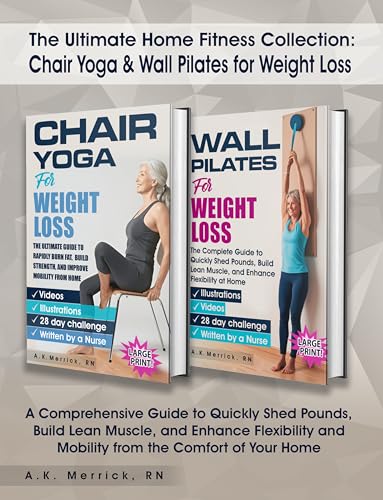 The Ultimate Home Fitness Collection: Chair Yoga & Wall Pilates for ...