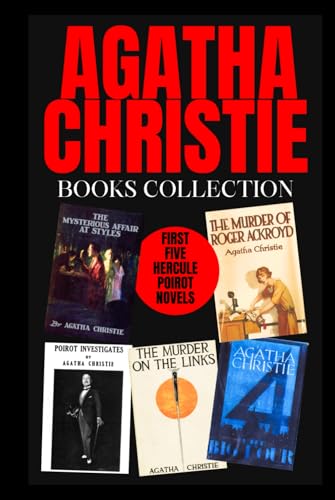 Agatha Christie Books Collection (First Five Hercule Poirot Novels ...