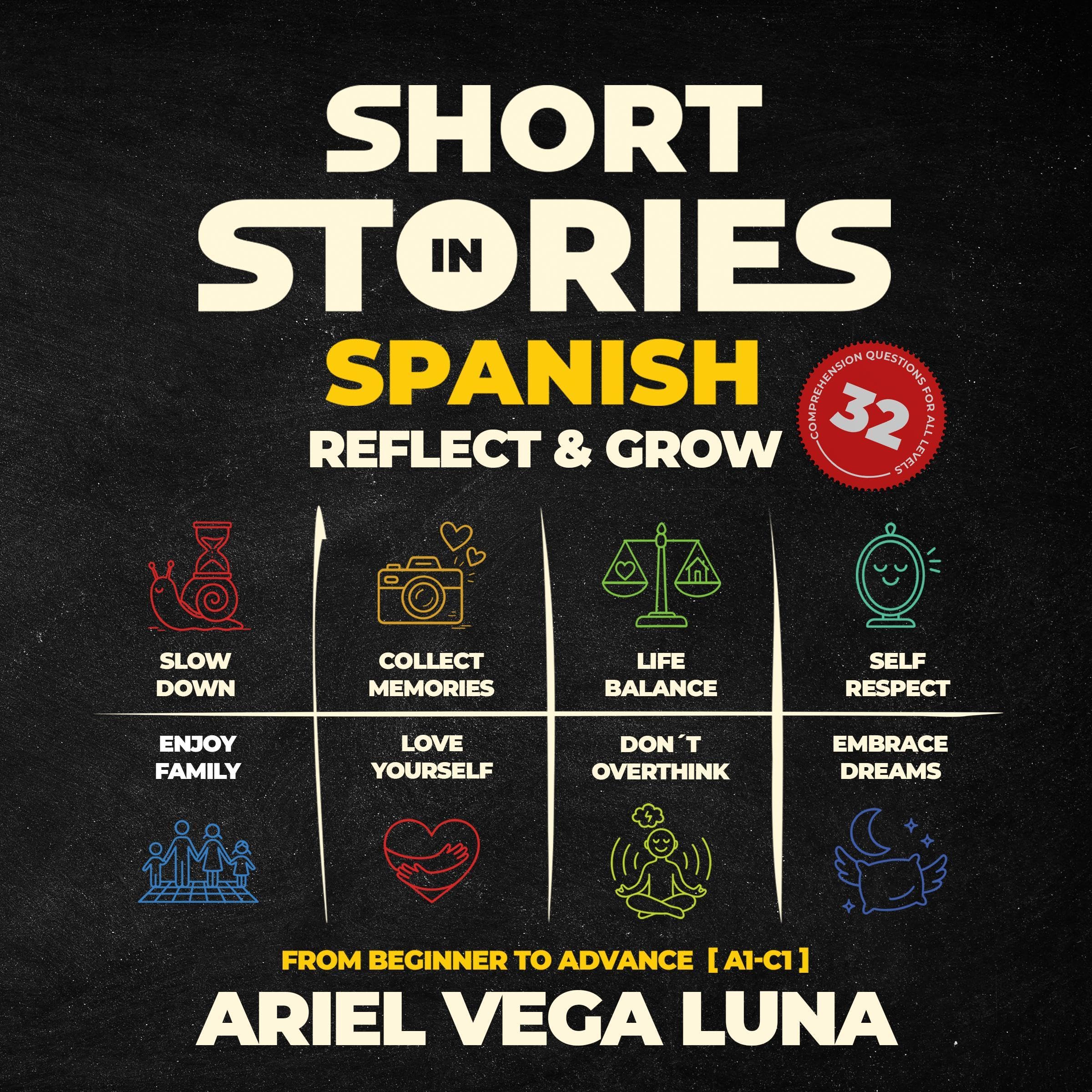 Short Stories in Spanish for all Levels to Reflect and Grow: 8 ...