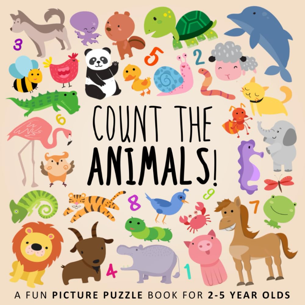 Count the Animals! by Webber Books | Goodreads