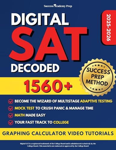 DIGITAL SAT Decoded: Step-by-Step Guide to Scoring 1560+ | Decode ...