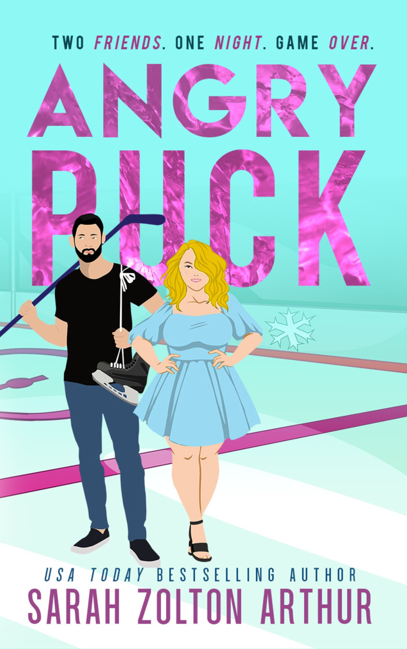 Angry Puck: A Friends to Enemies to Lovers Hockey Romance by Sarah ...