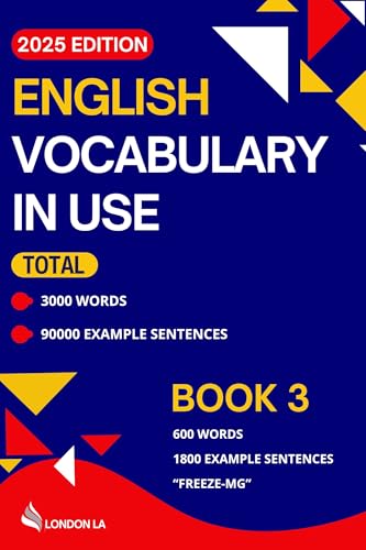 English Vocabulary Builder - Learn Words (2025 Edition): Book 3: 600 ...