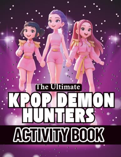 KPOP DEMON HUNTERS ACTIVITY BOOK: A FAN-MADE UNOFFICIAL WORK: Word ...