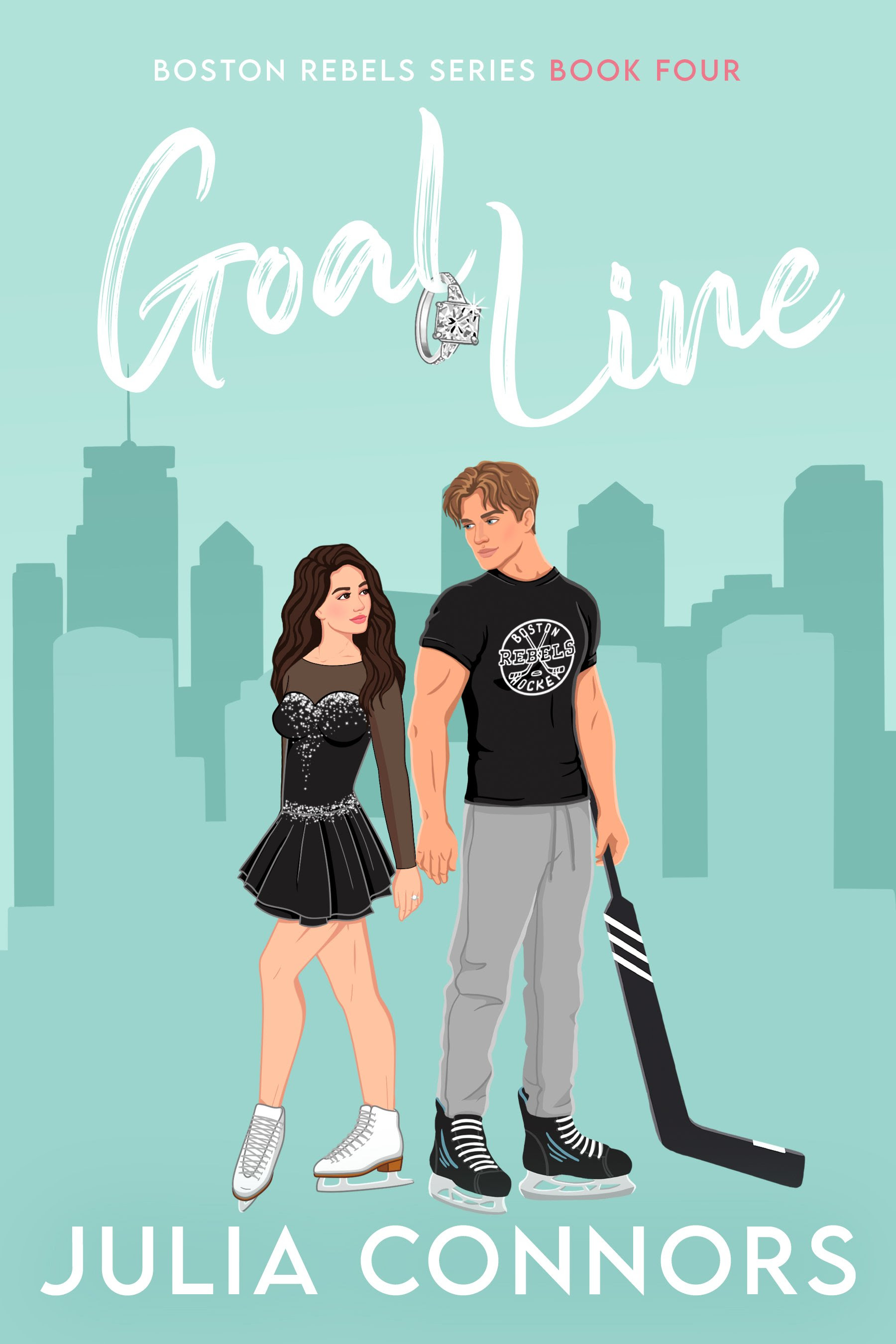 Goal Line (Boston Rebels, #4) by Julia Connors | Goodreads