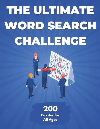 The Ultimate Word Search Challenge: 200 Puzzles for All Ages by Dustin ...