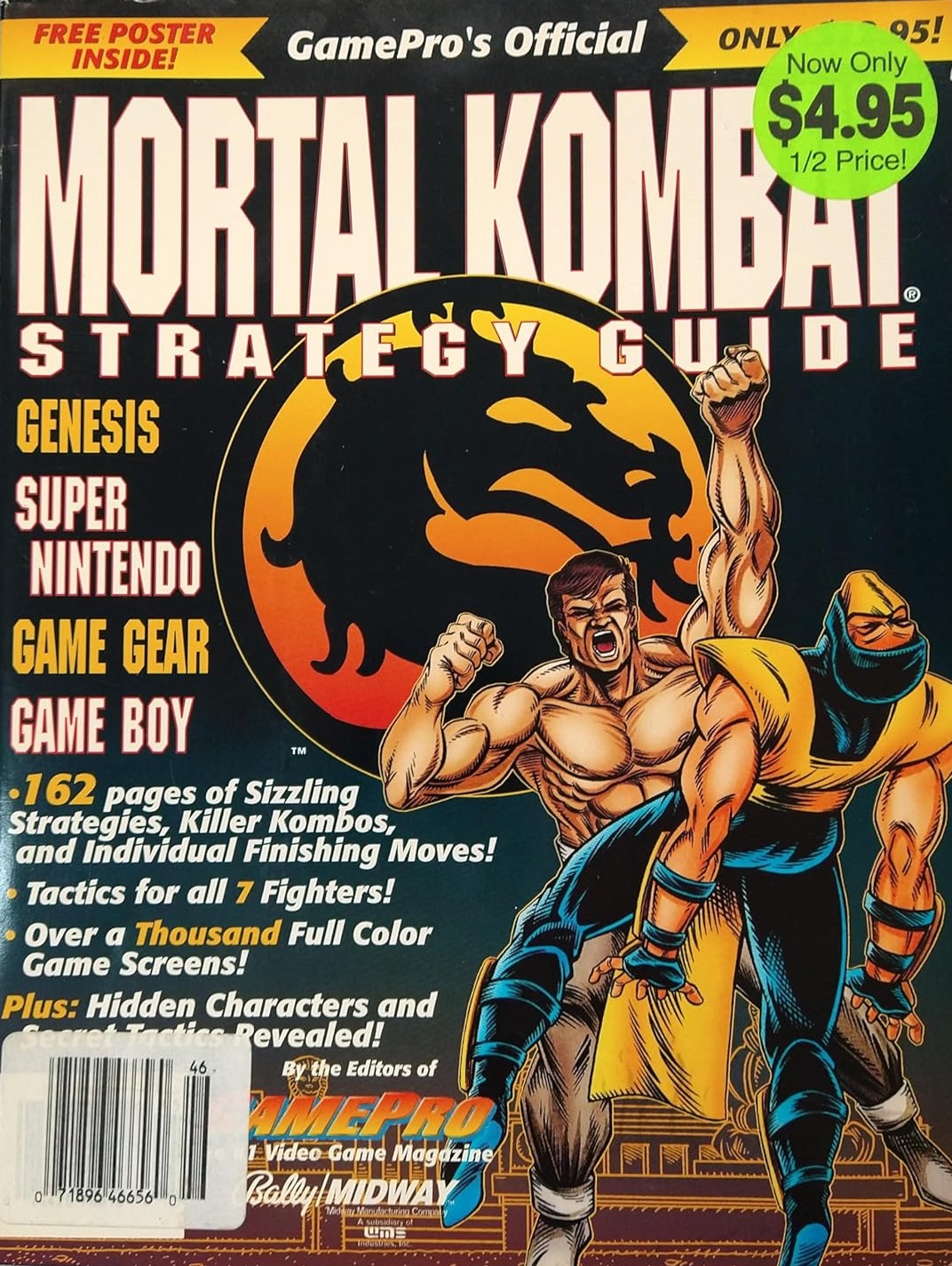 Gamepro's Official Mortal Kombat Strategy Guide by GamePro Magazine ...
