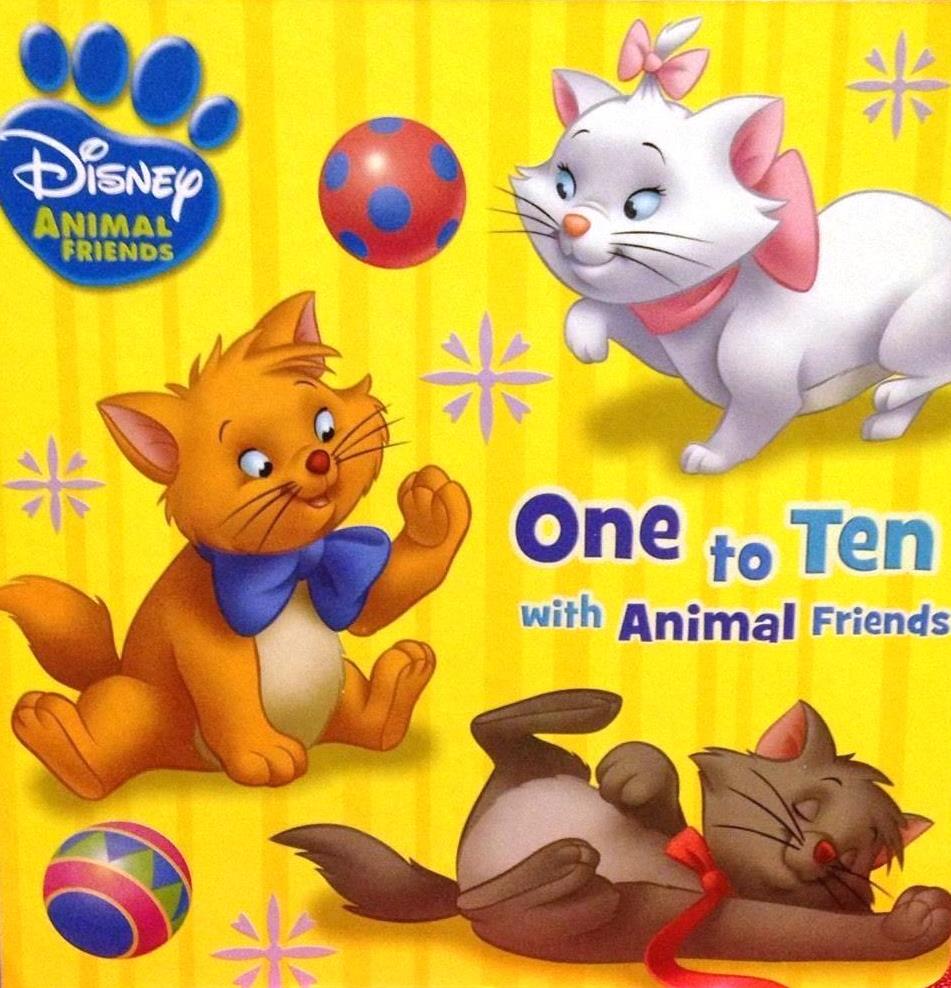 Disney Animal Friends: One to Ten by Cassie Caregan | Goodreads