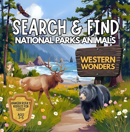 Search & Find National Parks Animals: Western Wonders by Kota Bear ...
