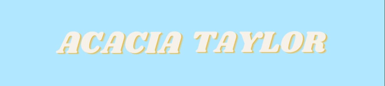 acacia taylor's Amazon Page