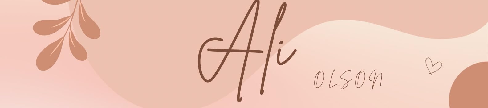 Ali Olson's Amazon Page