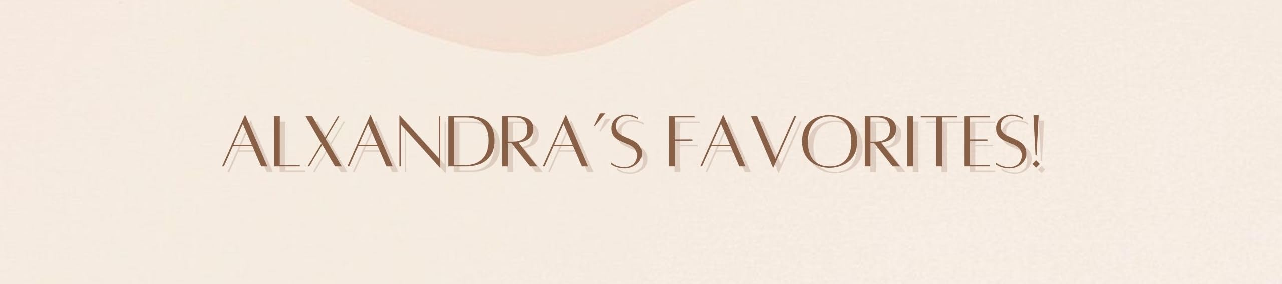 Alxandra's Amazon Page