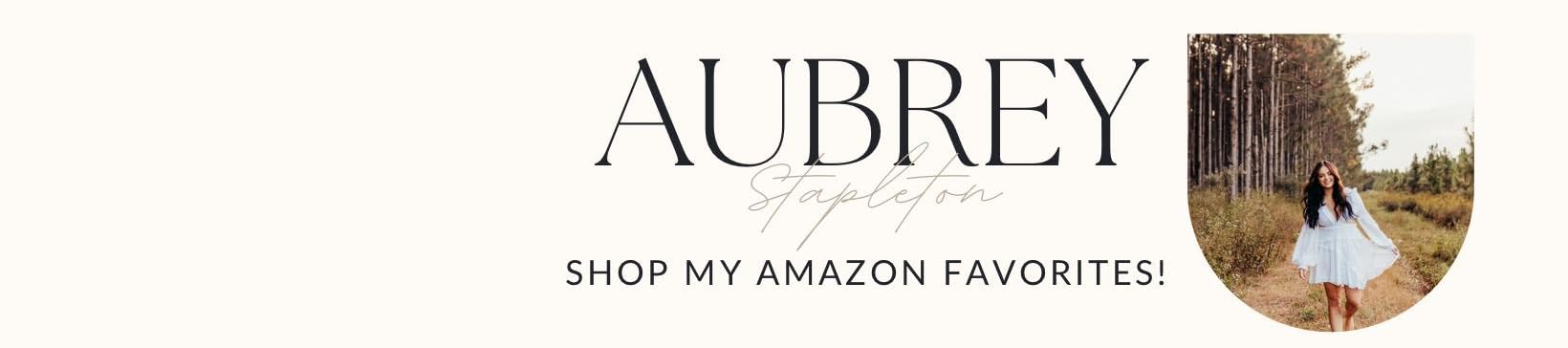 Aubrey's Amazon Page