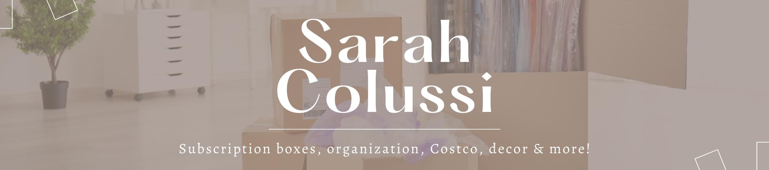 Sarah Colussi's Amazon Page