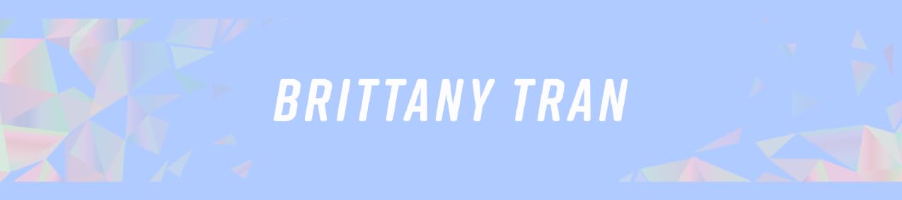 Brittany Tran's Amazon Page