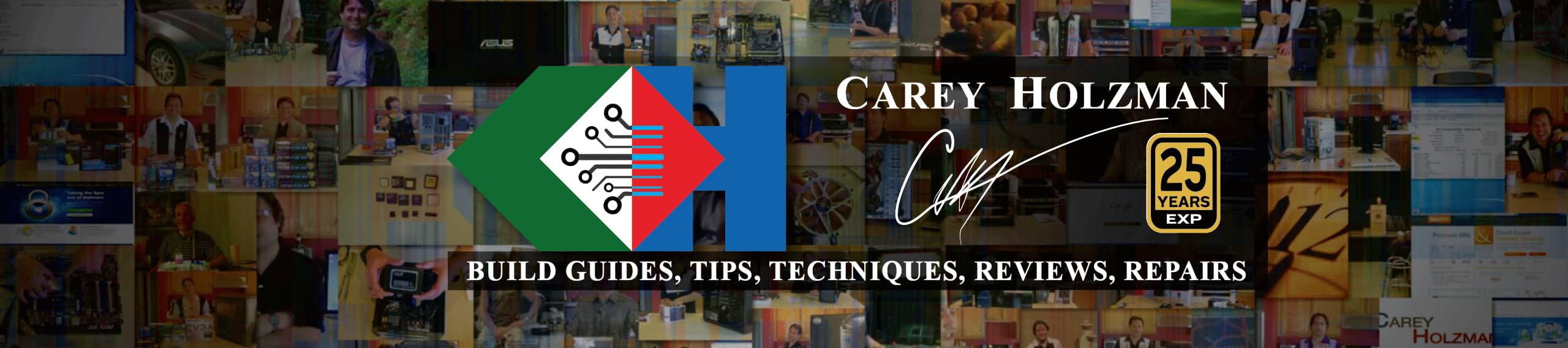 Carey Holzman's Amazon Page