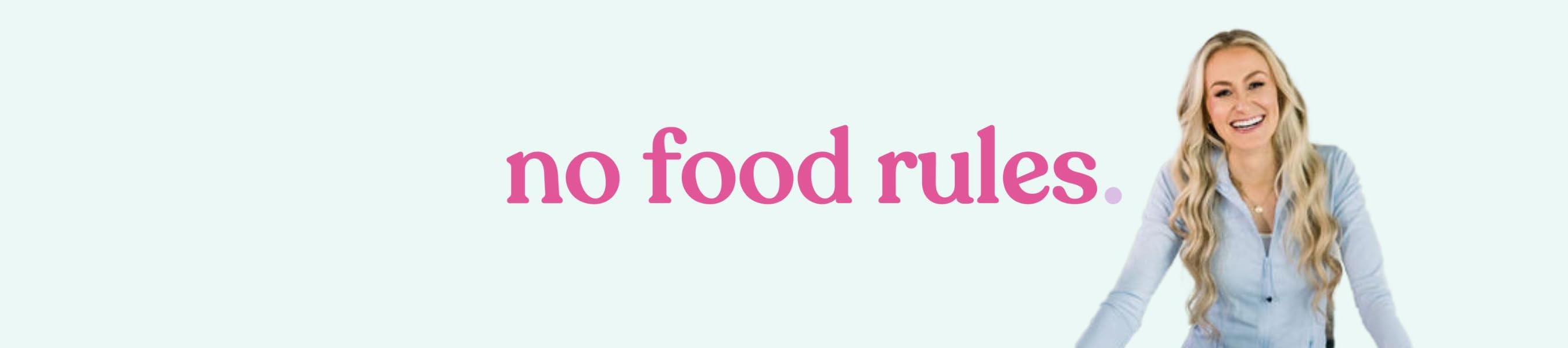 No Food Rules's Amazon Page