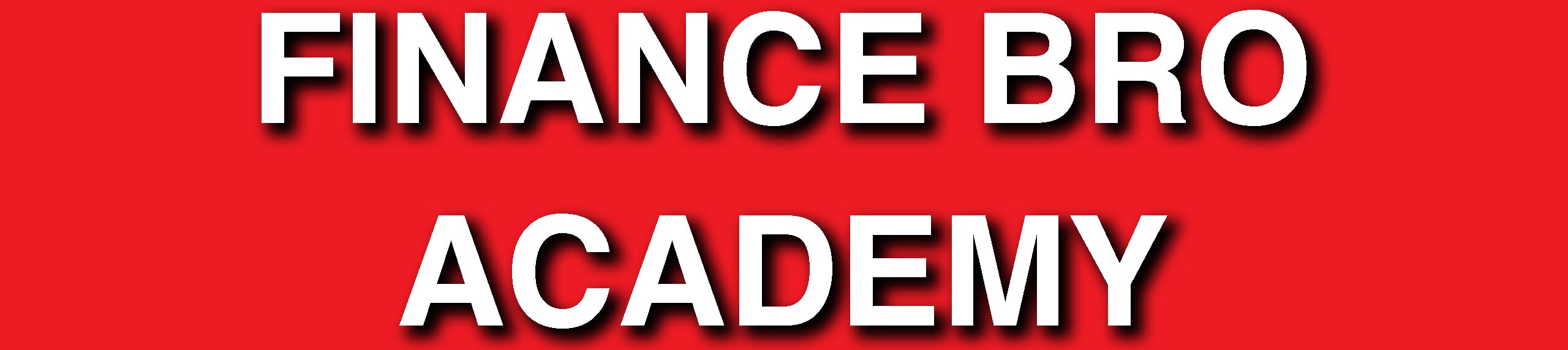 Finance Bro's Amazon Page