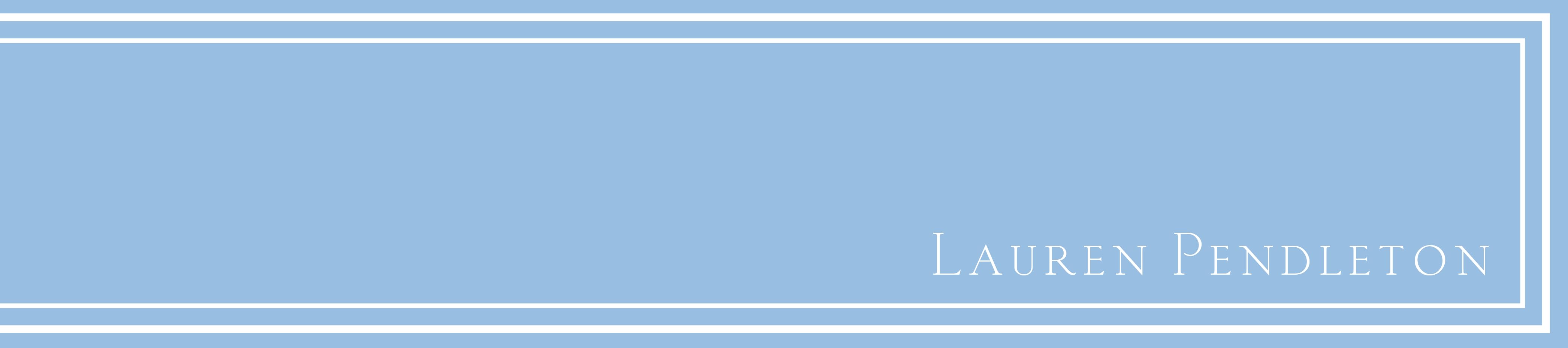 Lauren Pendleton Design's Amazon Page