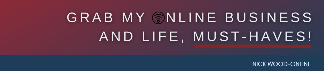 Nick Wood's Amazon Page