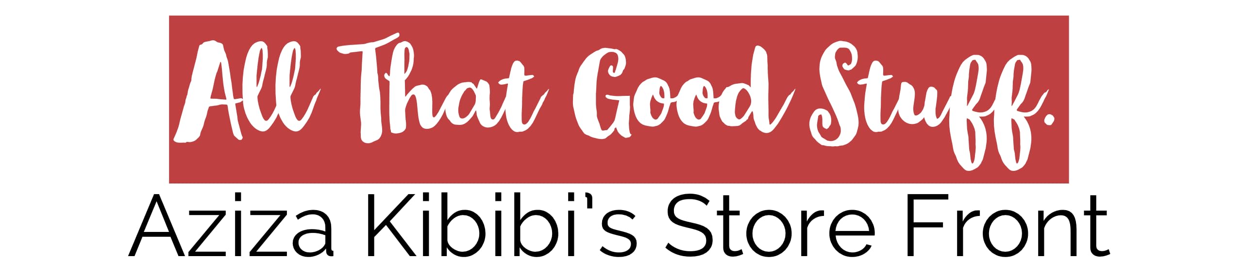 All That Good Stuff's Amazon Page