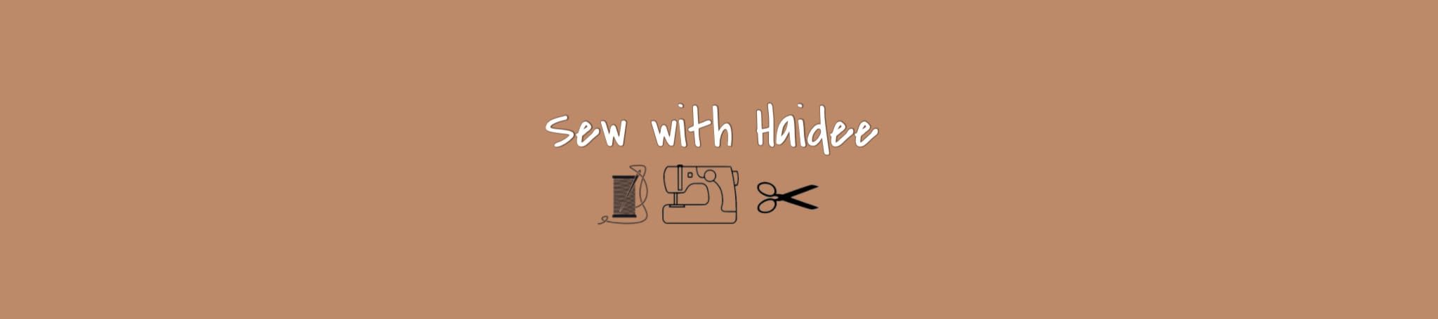 Sew with Haidee's Amazon Page