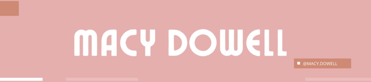 Macy Dowell's Amazon Page