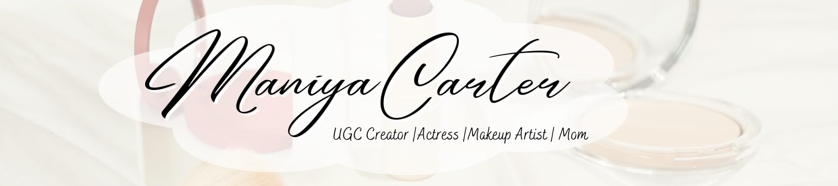 Maniya Carter's Amazon Page