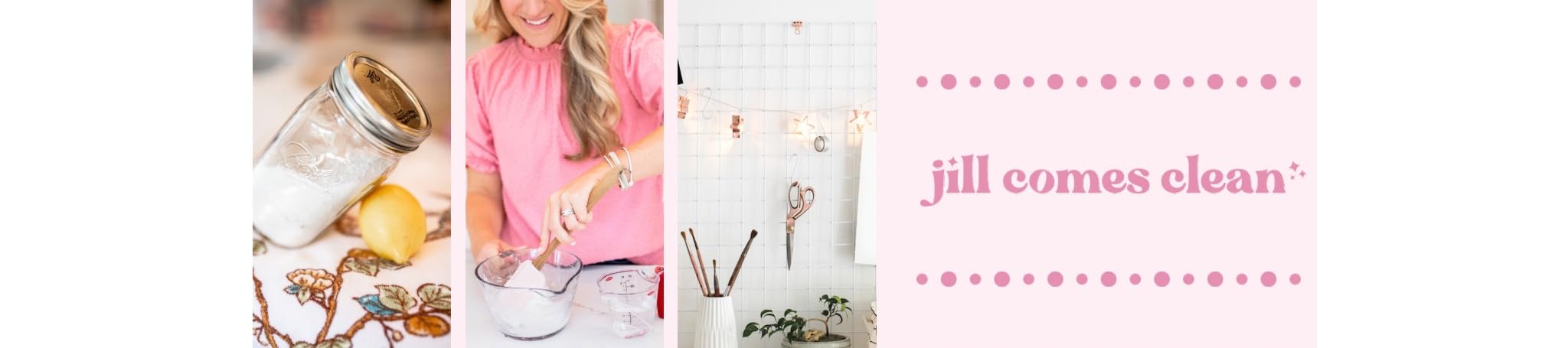 Jill Koch of Jill Comes Clean's Amazon Page