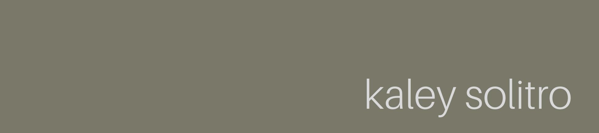 Kaley Solitro's Amazon Page