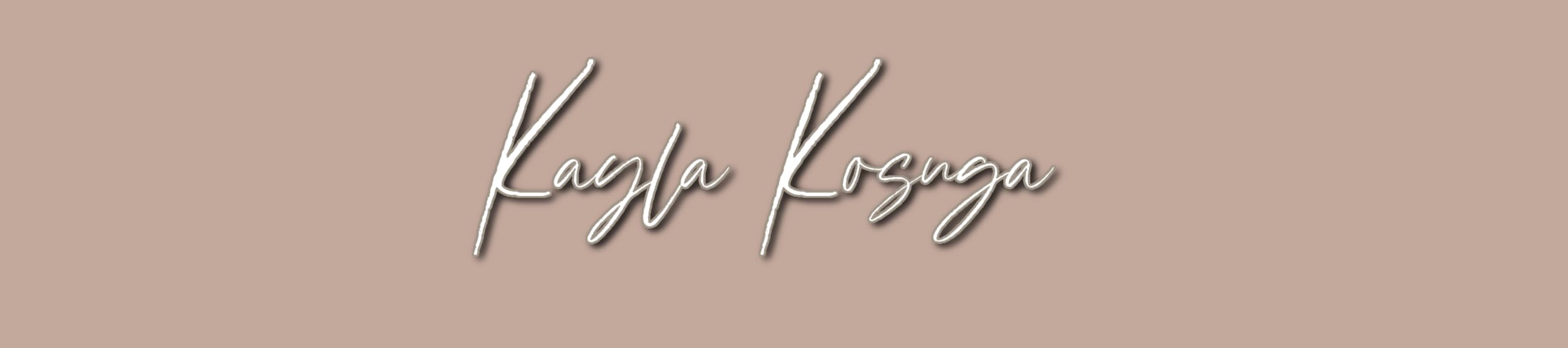 Kayla Kosuga's Amazon Page