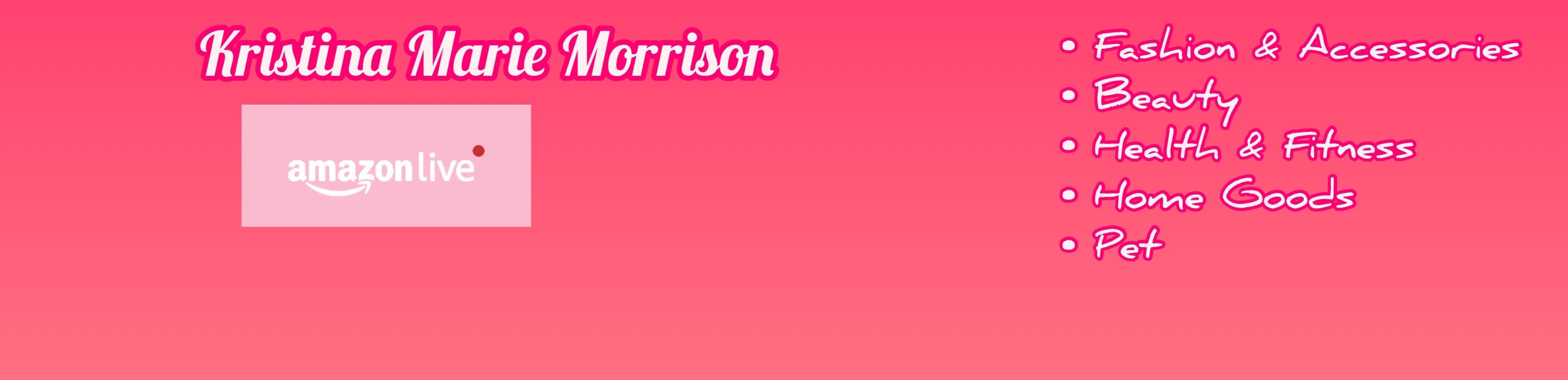 Kristina Marie Morrison's Amazon Page