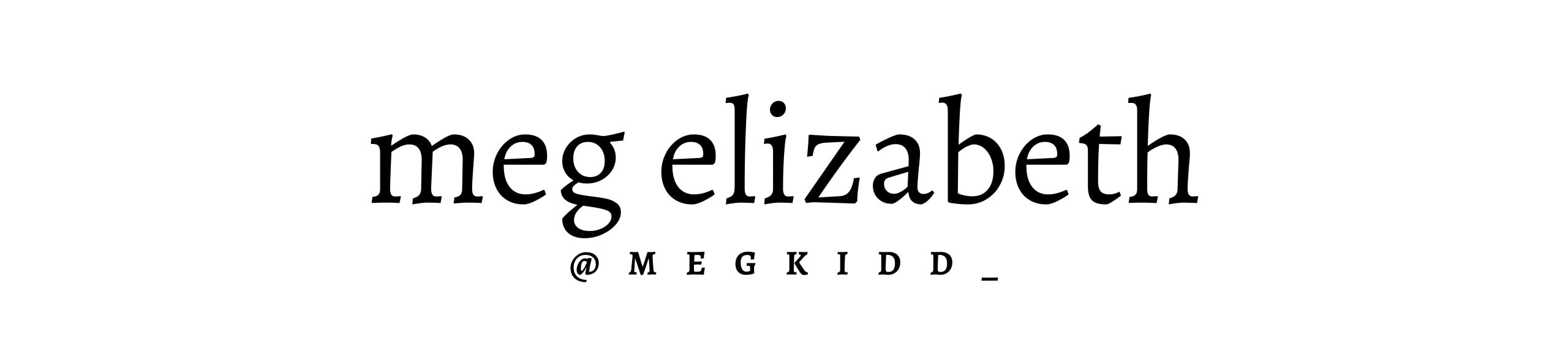 Meg Elizabeth's Amazon Page