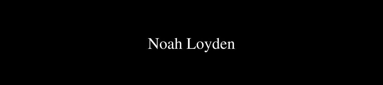 Noah Loyden's Amazon Page