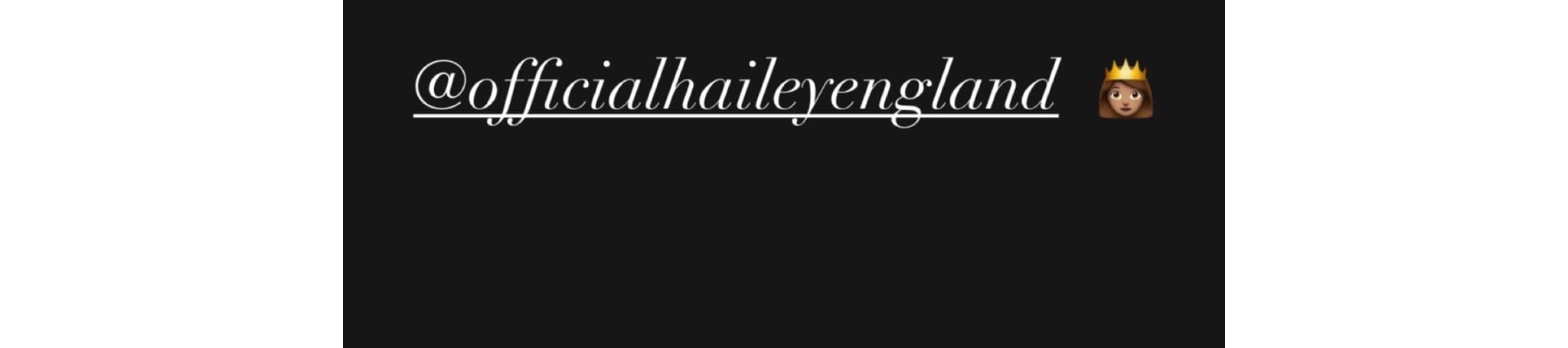 Hailey England's Amazon Page