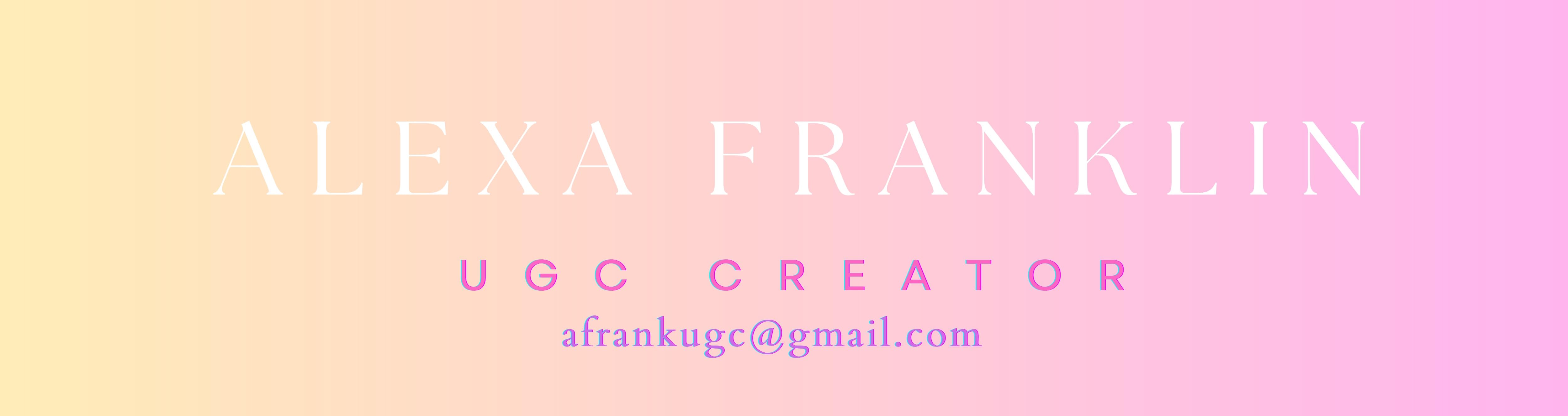 Alexa Franklin's Amazon Page