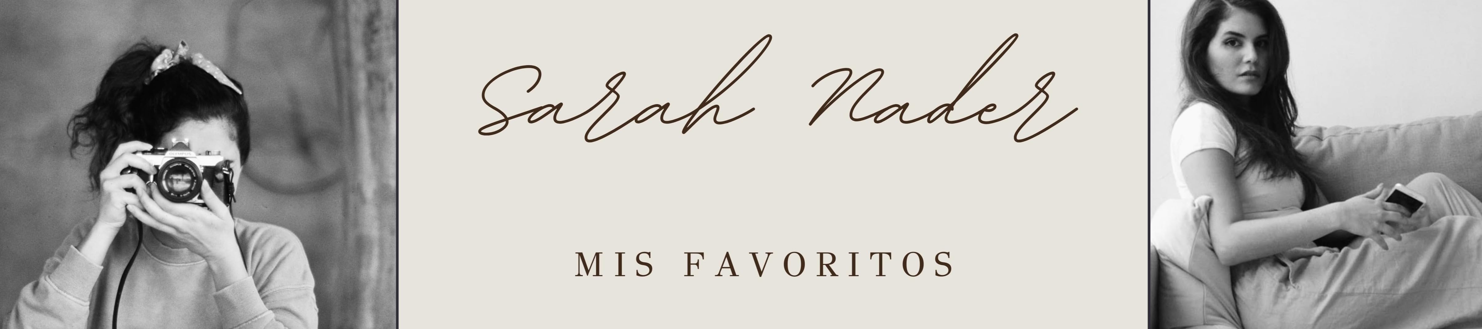 Sarah Nader's Amazon Page