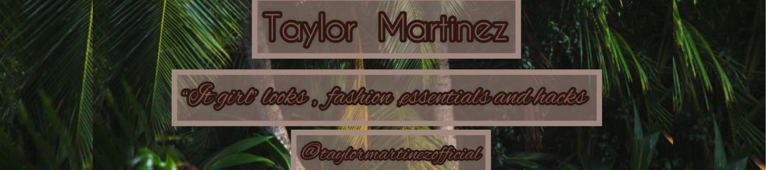 taylor martinez's Amazon Page