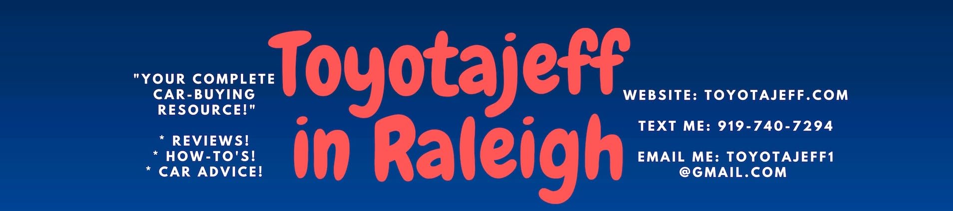 Toyotajeff's Amazon Page