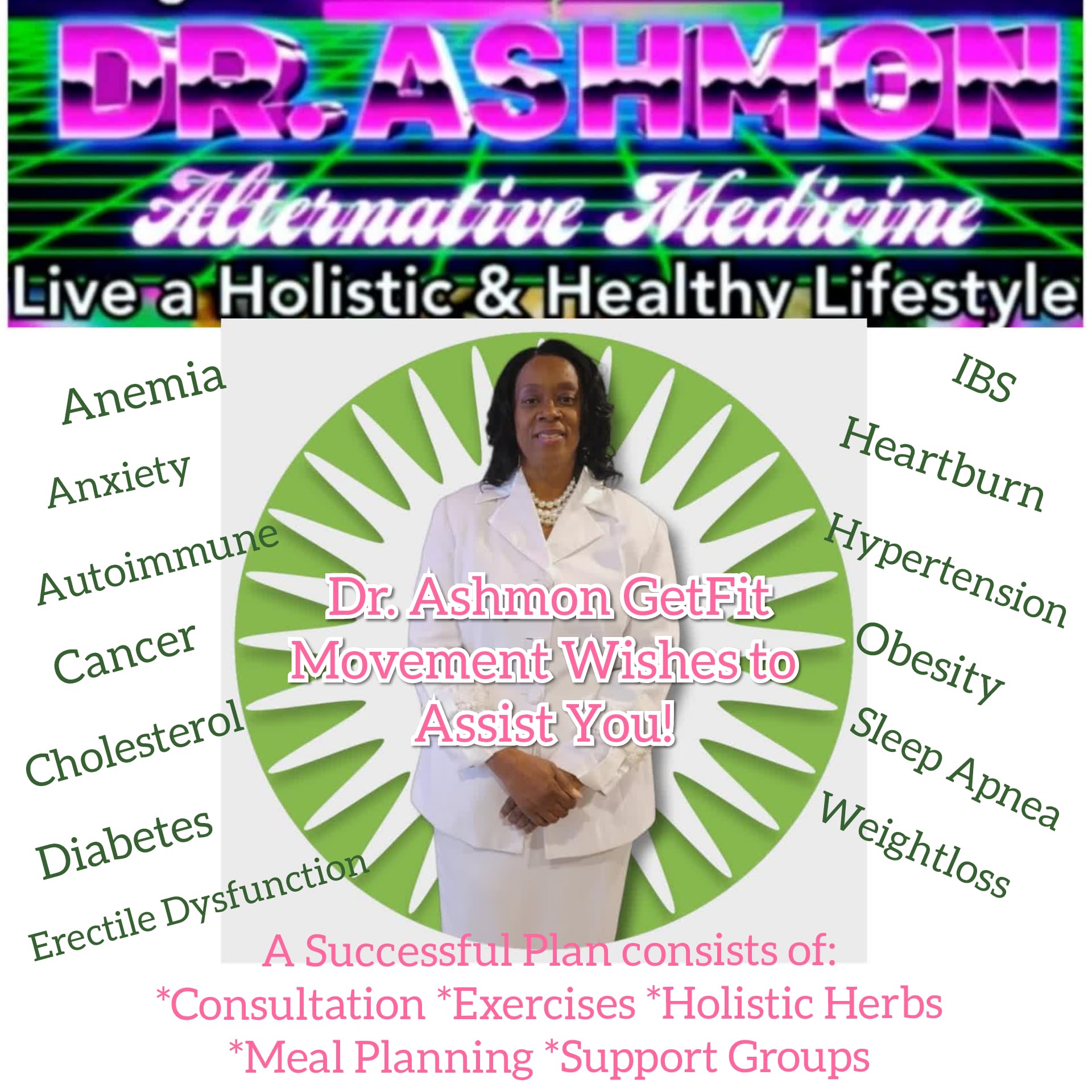 Dr. Trifinia Ashmon's Amazon Page