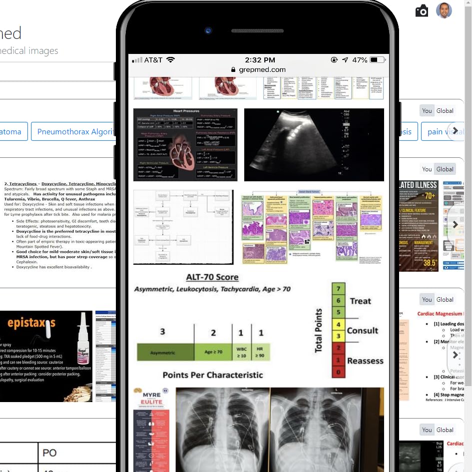 GrepMed - Image Based Medical Reference for Clinicians's Amazon Page