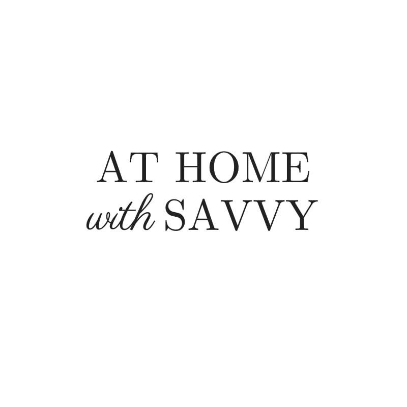 At Home With Savvy's Amazon Page