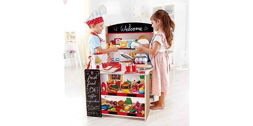 Wooden Play Shop for Kids