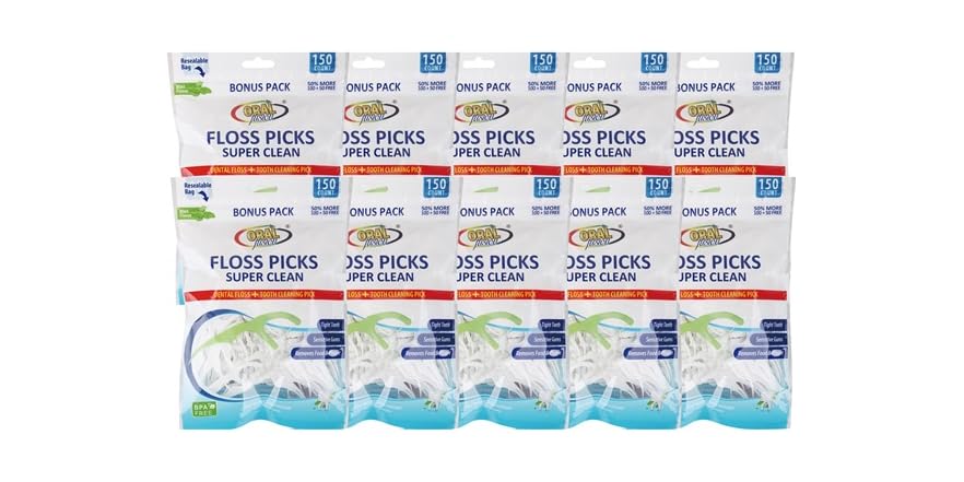 Multi Pack Super Clean Floss Picks