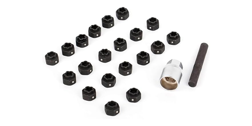 22 PC BMW Wheel Lock Nut Key Kit