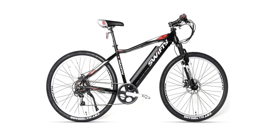 SWIFTY AT656 Electric Bike (Black) (Open Box)