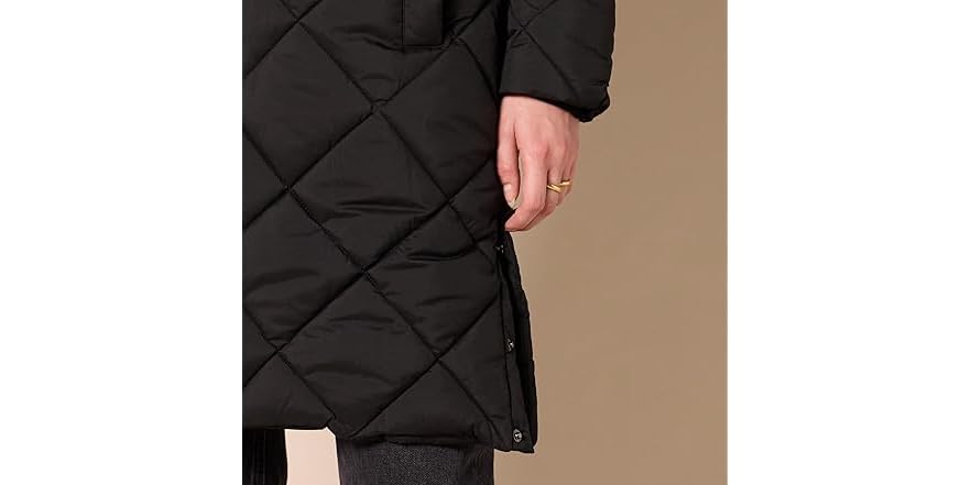 Amazon Essentials Womens Diamond Quilted Coat