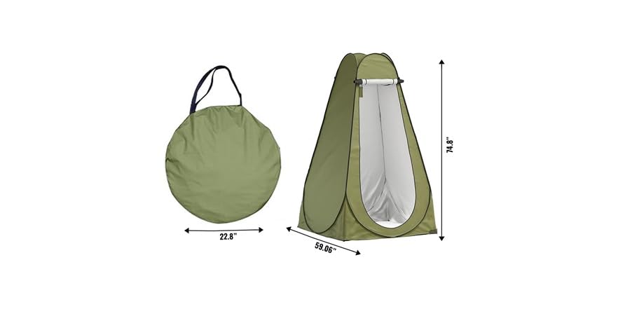 XIX Waterproof Portable Privacy Pop up tent